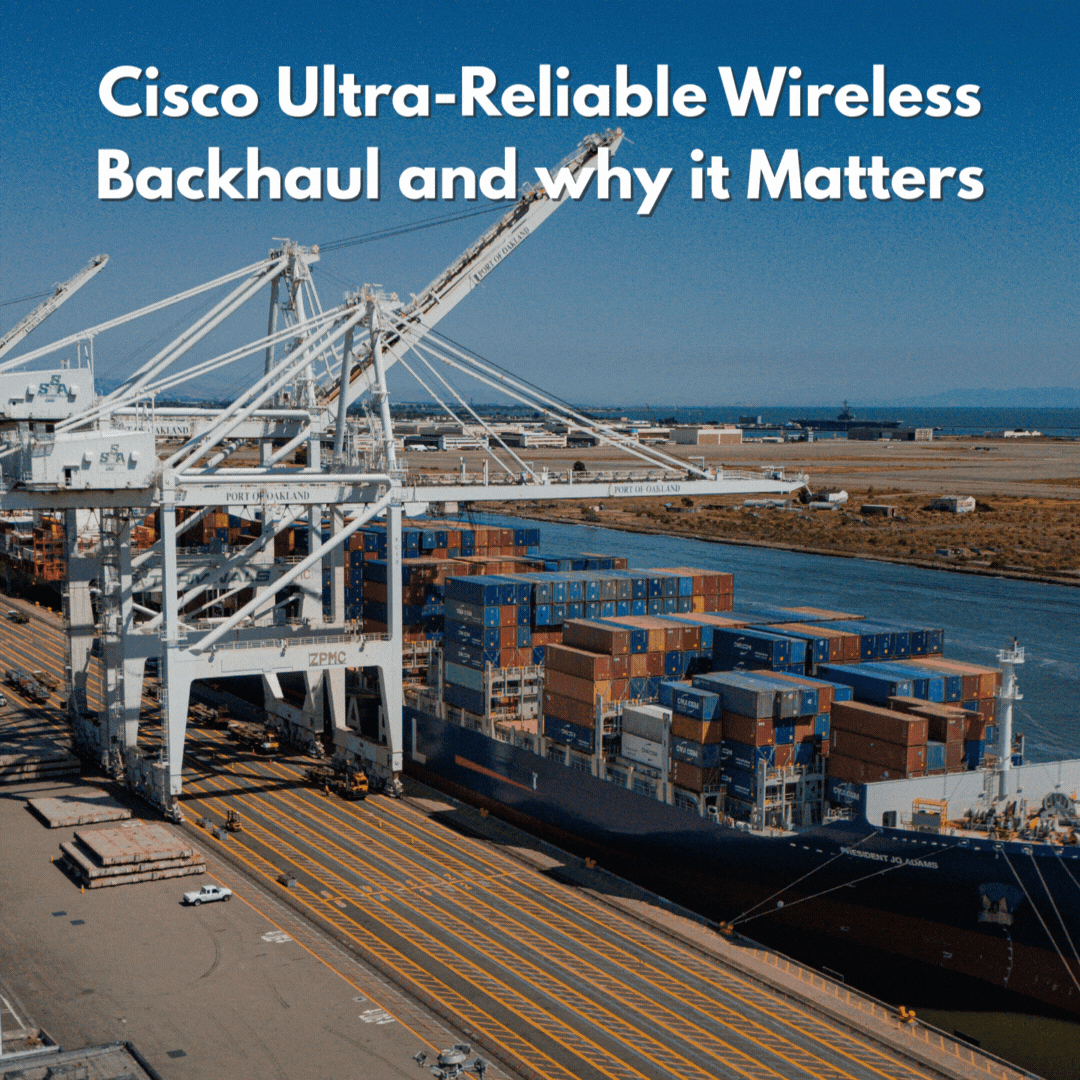 Cisco Ultra-Reliable Wireless Backhaul Explained